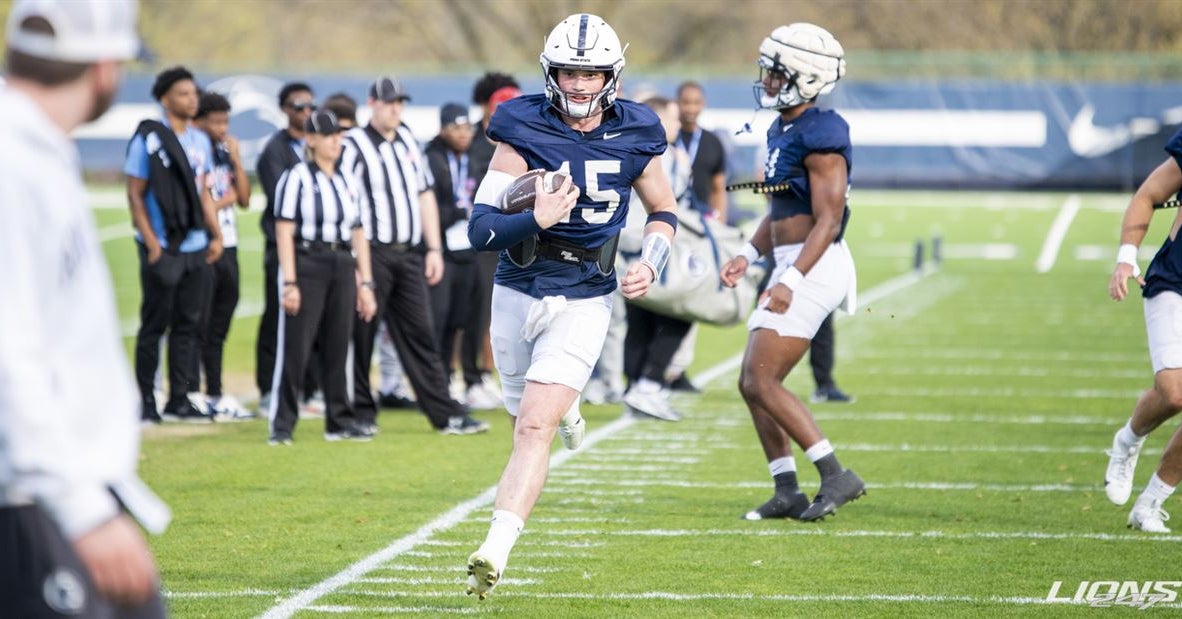 PHOTOS: Penn State's outdoor spring practice session a breath of fresh air
