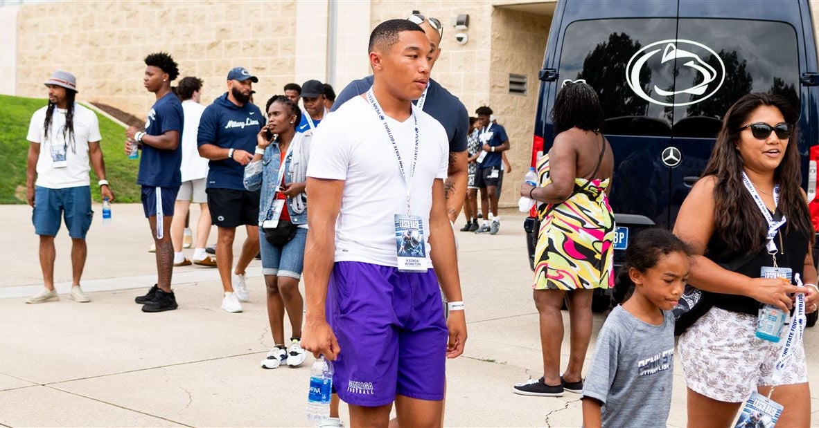 Penn State continues to impress Top 100 DB Kainoa Winston during season ...