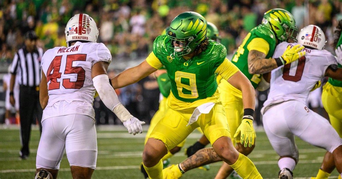 Oregon TE Moliki Matavao enters the transfer portal