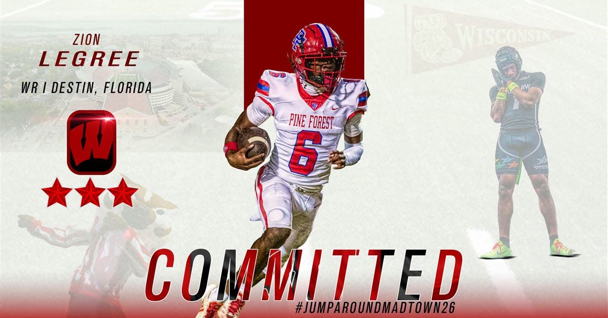 BREAKING: Three-Star Wide Receiver Zion Legree Commits to Wisconsin