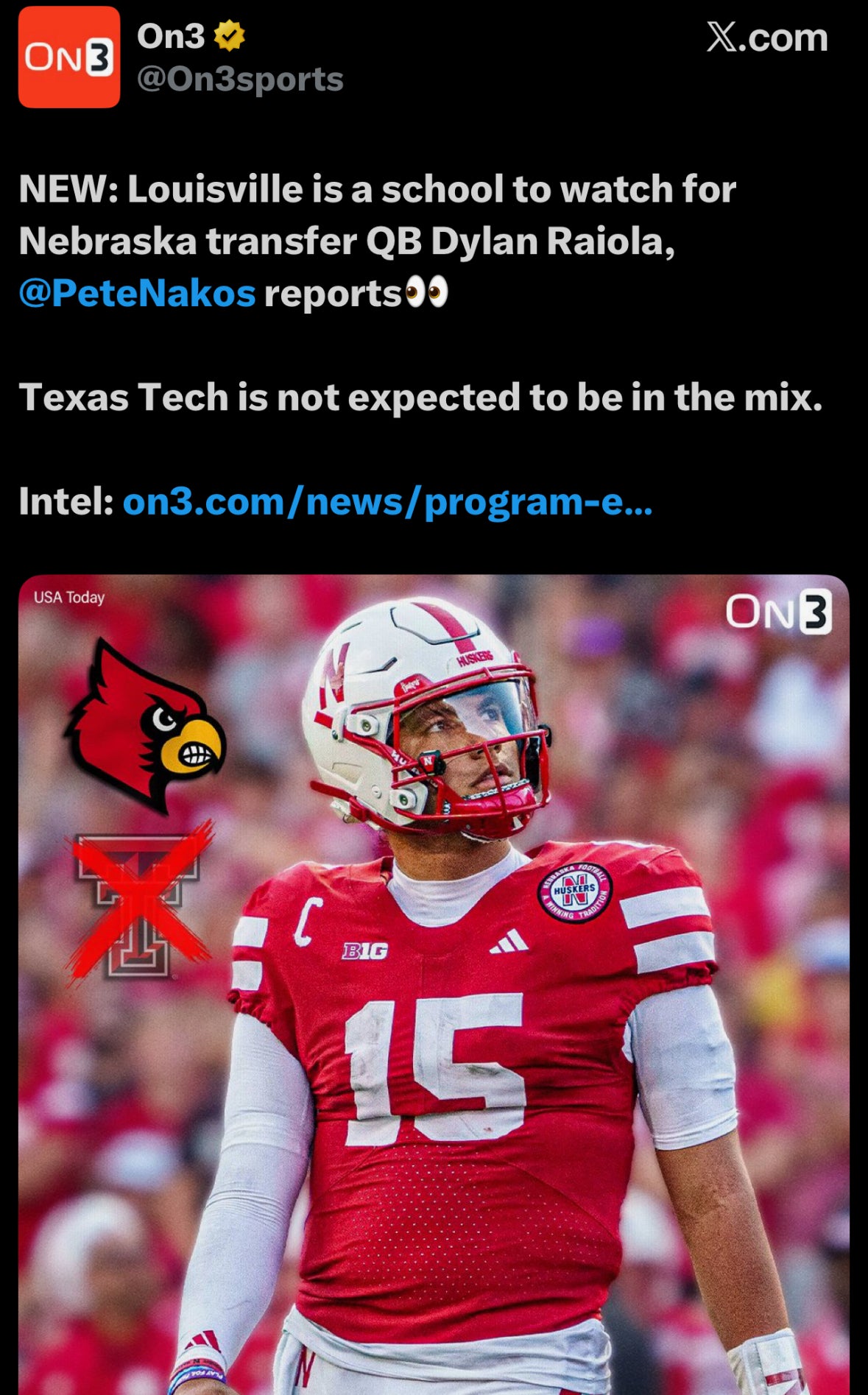 Raiola mentioned with UofL