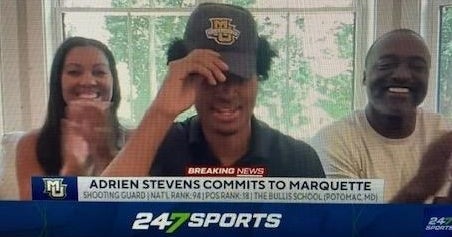 Four-star 6-5 guard Adrien Stevens commits to Shaka Smart's 2025 ...