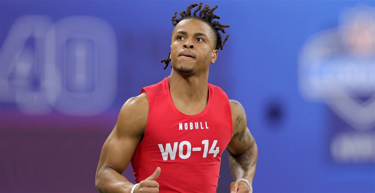 WATCH: UNC's Josh Downs at the NFL Combine