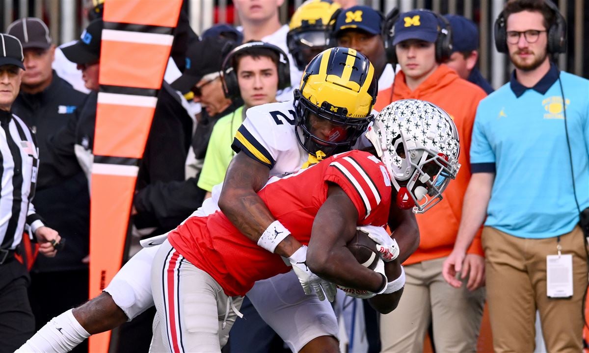 Michigan DB Will Johnson recalls intimidation tactics Ohio State used ...