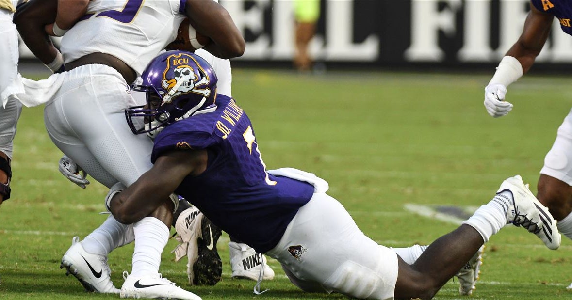 Former ECU LB Jordan Williams taken first overall in CFL Draft
