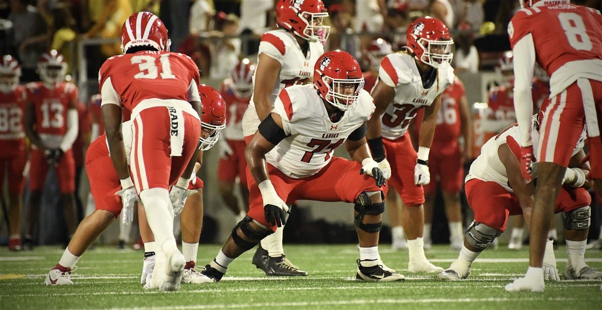 Three-star OL Filiva'a Saluni talks ASU commitment