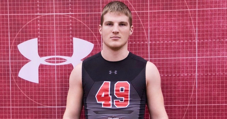 Three-star LB Cannon Blauser starting to sort things out