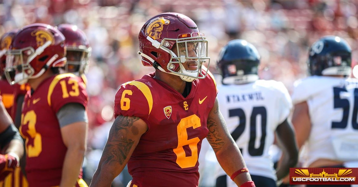 USC running back Austin Jones talks big Rice win, Raleek Brown ...