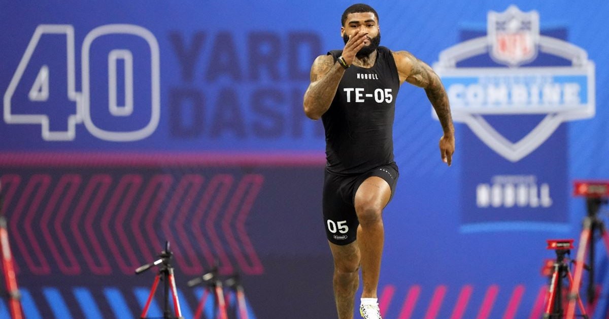 Tight End Devin Culp taken by Tampa Bay with the 246th overall pick in ...