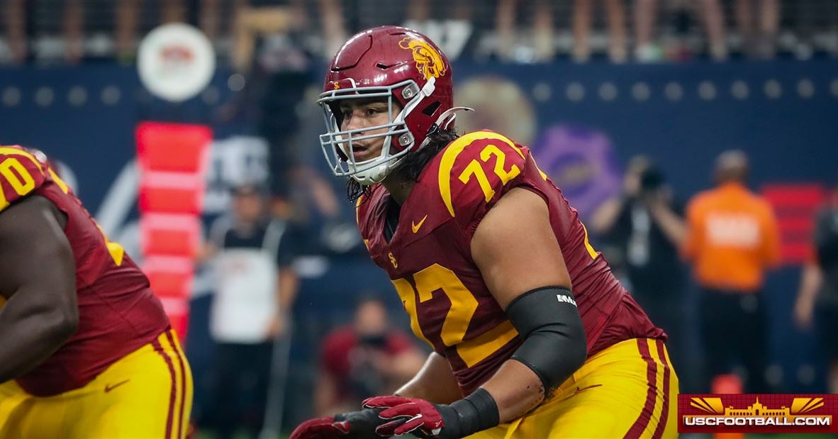 USC OL faces tough challenge from veteran Michigan front