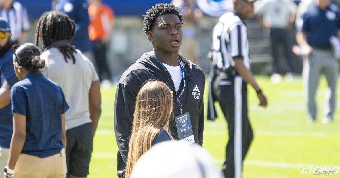 Top 100 OT Oluwasemilore Olubobola once again open to Penn State after ...