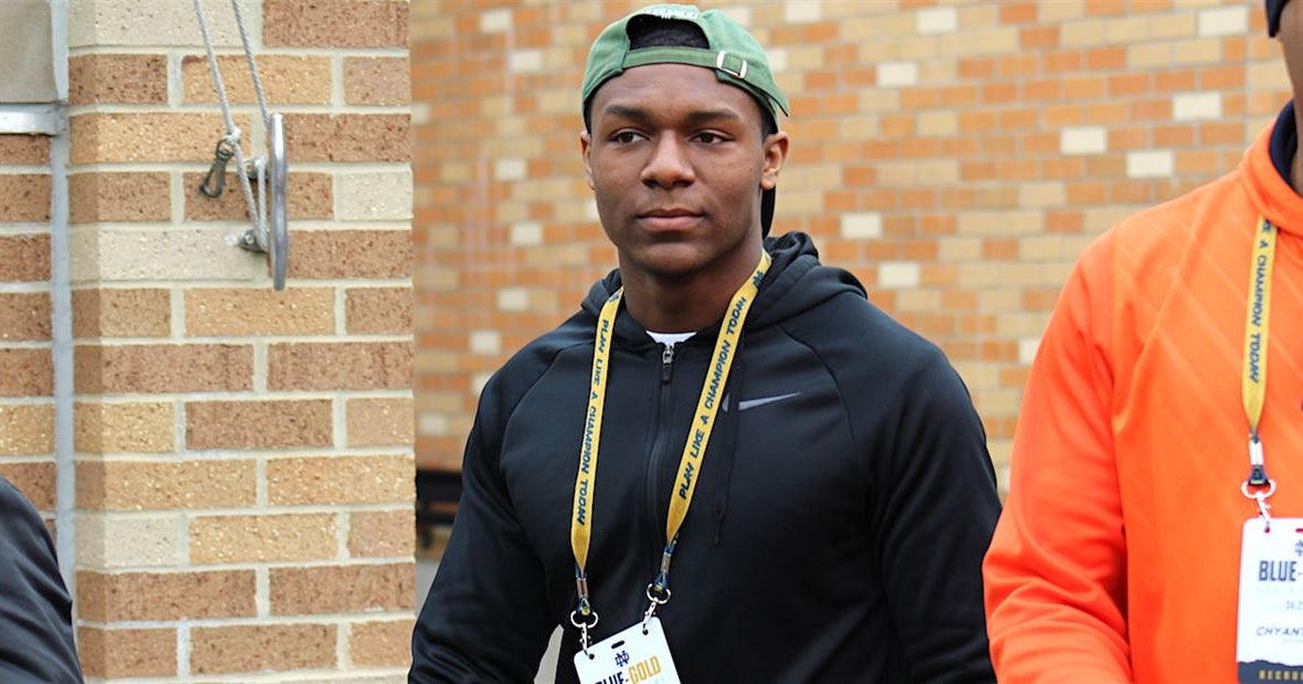 Elite 2020 WR AJ Henning books Notre Dame visit