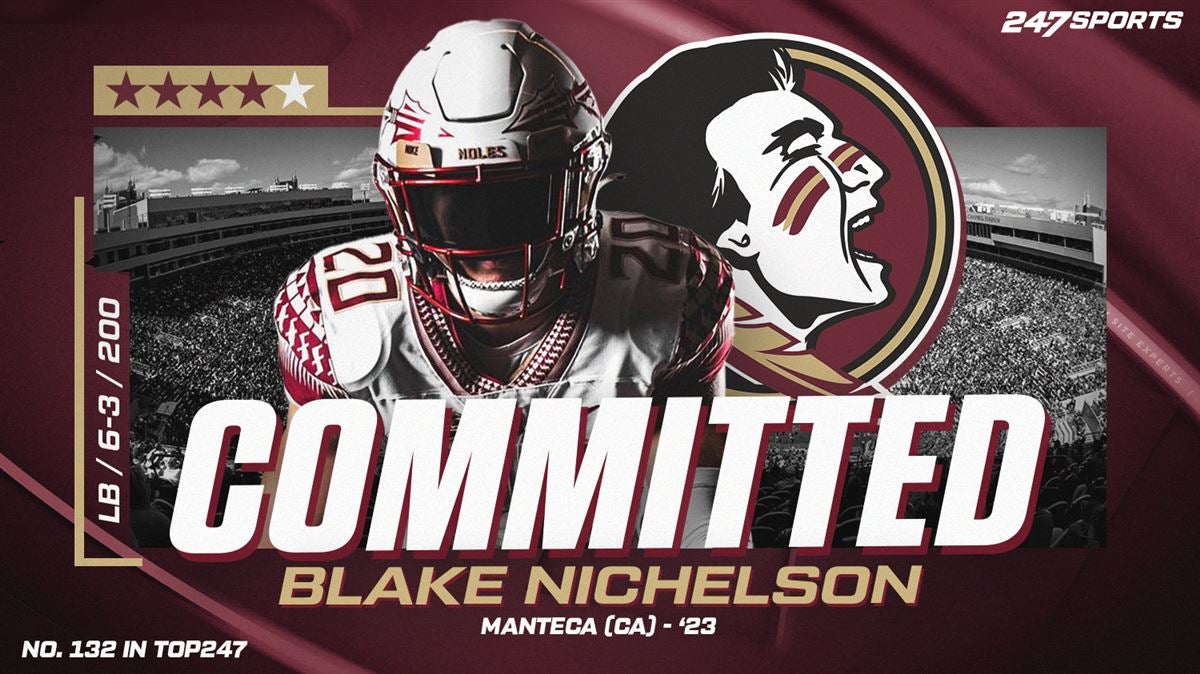 Top247 LB Blake Nichelson breaks down his commitment to Florida State