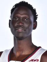 Mathok Majok, Oral Roberts, Center
