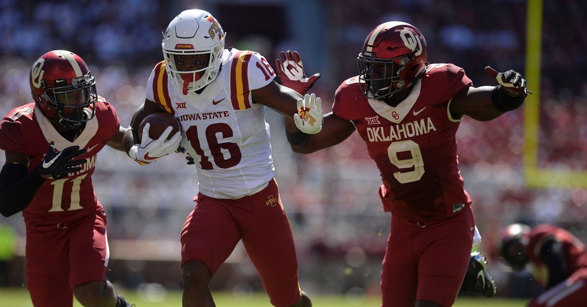 How wide receiver blocking helped Iowa State pull off its upset