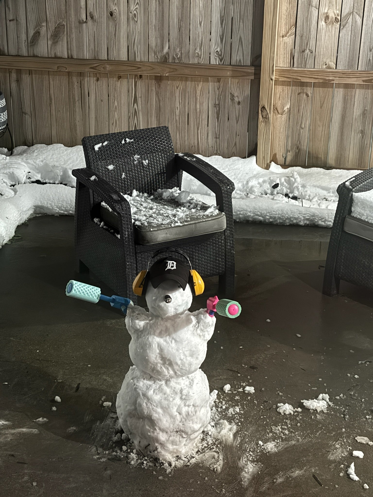 OT - snow in the south