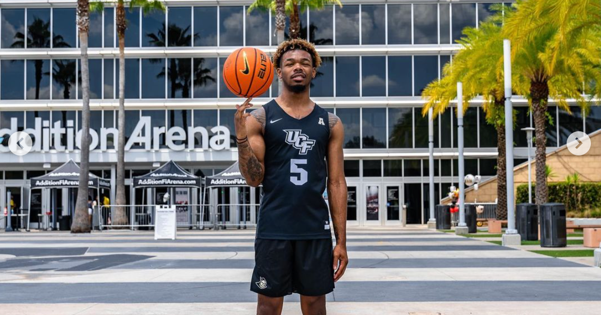 LOOK: UNC Transfer Anthony Harris Visits UCF