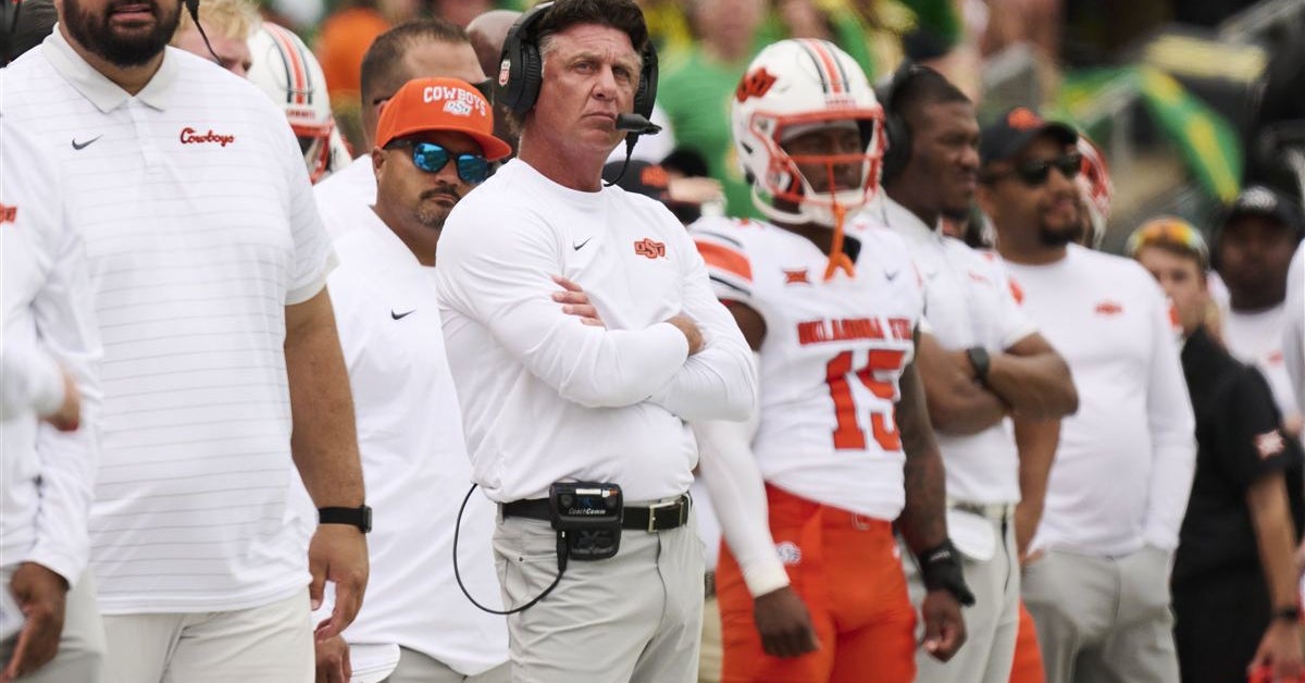 Everything Oklahoma State head coach Mike Gundy said after Oregon's 69 ...