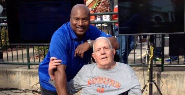 Former Auburn coach takes on ALS with determination and a smile