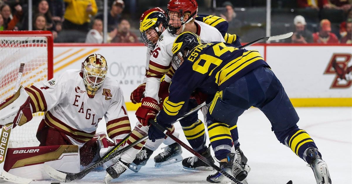 Boston College defeats Michigan 4-0, advances to championship game