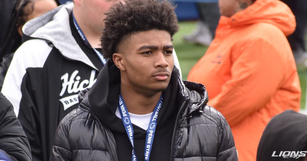 WR Messiah Hampton puts Penn State in top two following spring game visit