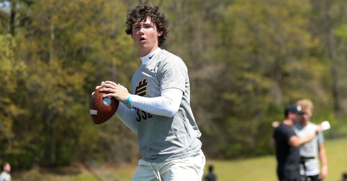 2025 QB schedules June official visit to East Carolina