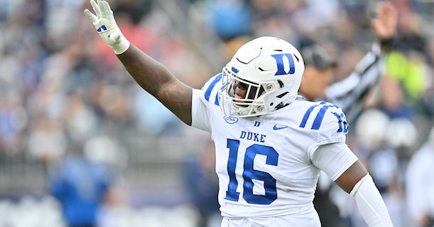 Duke transfer DL Aeneas Peebles locks in five official visits