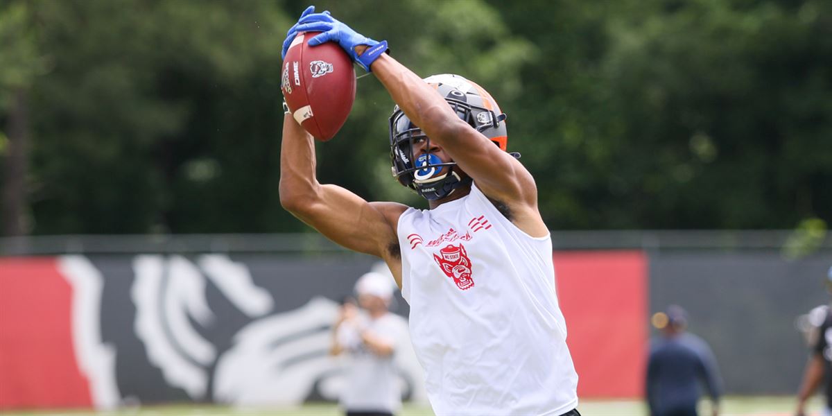 2024 WR Eric Smith connects well with the Virginia Tech staff