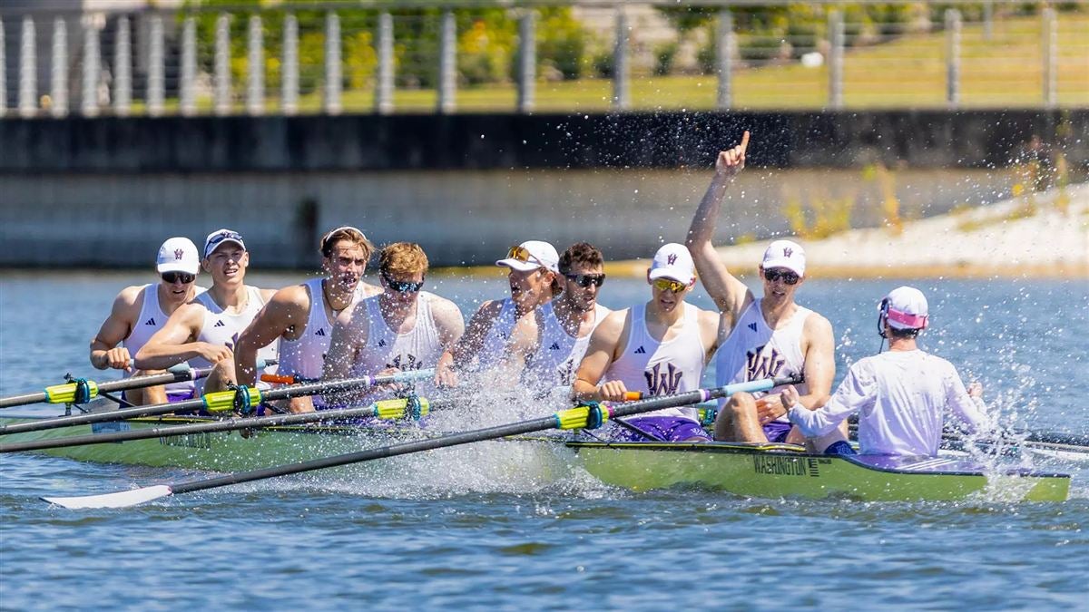 UW Varsity 8+ Beats Harvard To Earn Third Straight Benderson Cup