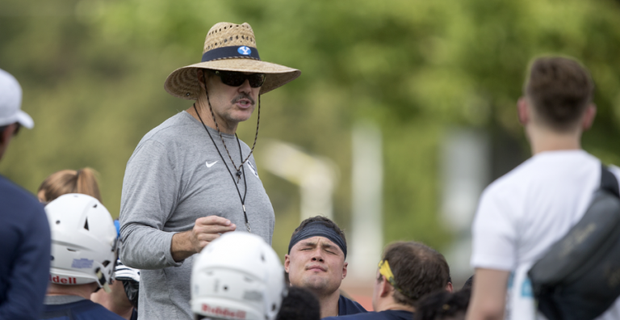 Jeff Grimes came to BYU at a low point and leaves on a high