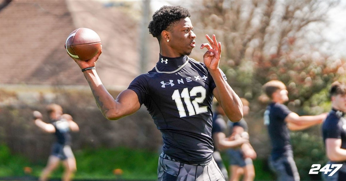 Top100 QB Keelon Russell talks weekend visit to Texas