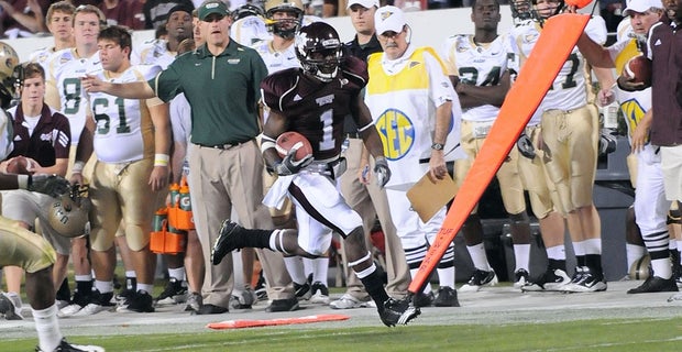 No. 2 ranked MSU freshman wide receiver Chad Bumphis