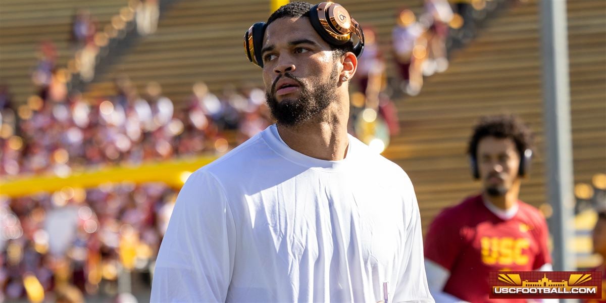 Highlights of USC QB Caleb Williams throwing at Pro Day Event ...