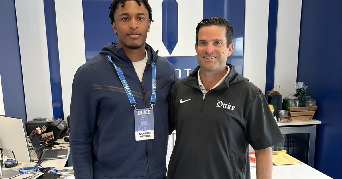 One on one with Duke DE commit Sampson Onuoha ahead of his June visit ...