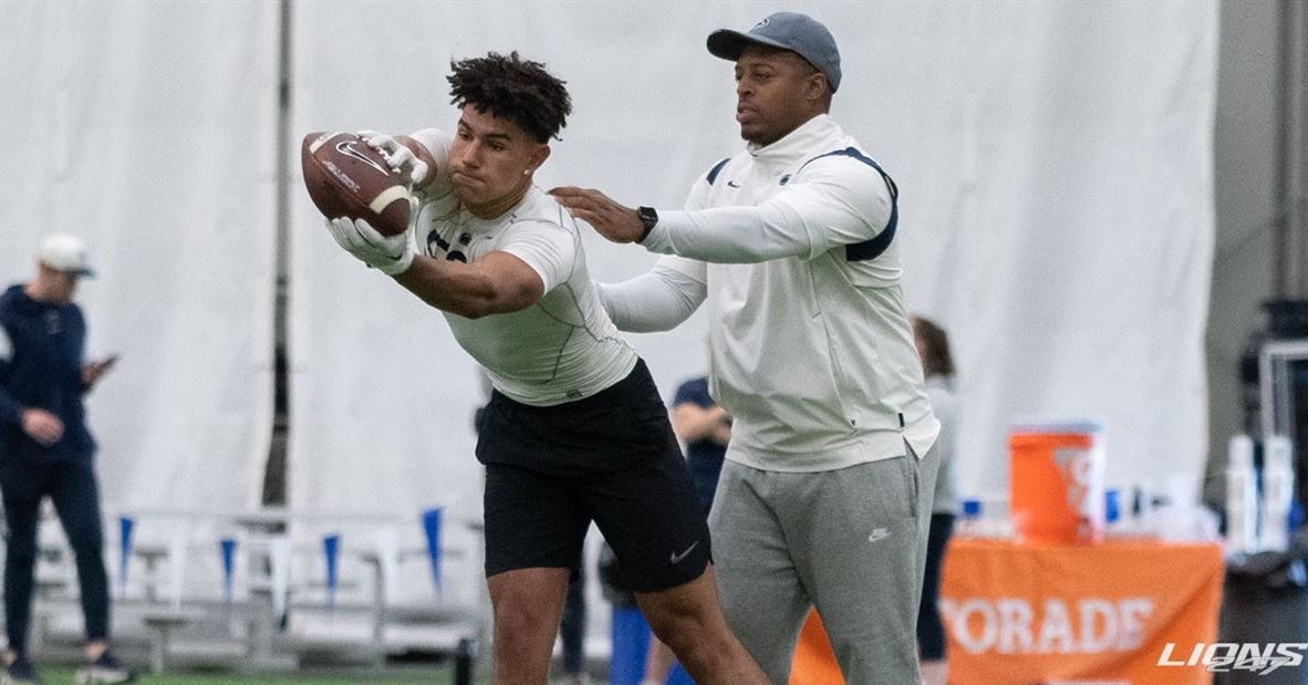 WR Peter Gonzalez feels like a priority during Penn State camp