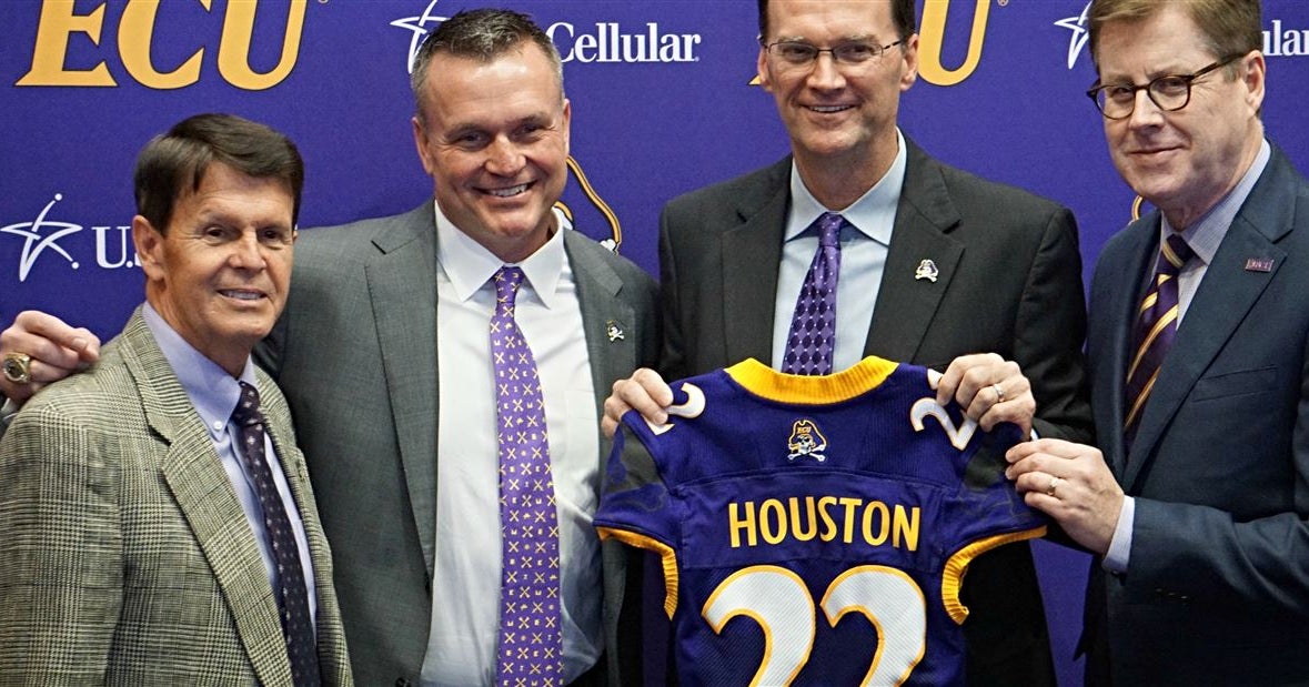 Mike Houston's expectations for ECU are higher than yours