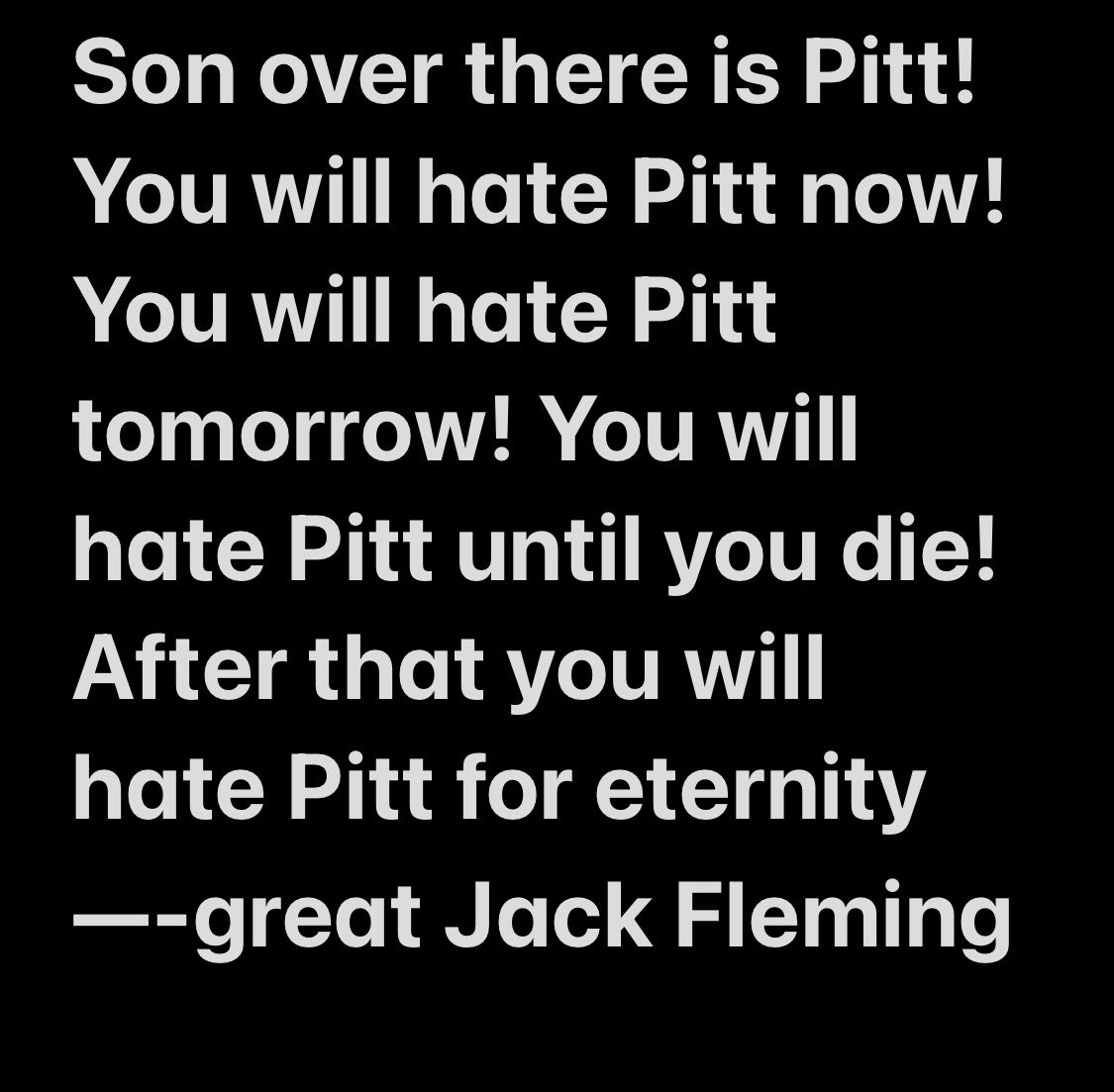 WVU vs Pitt
