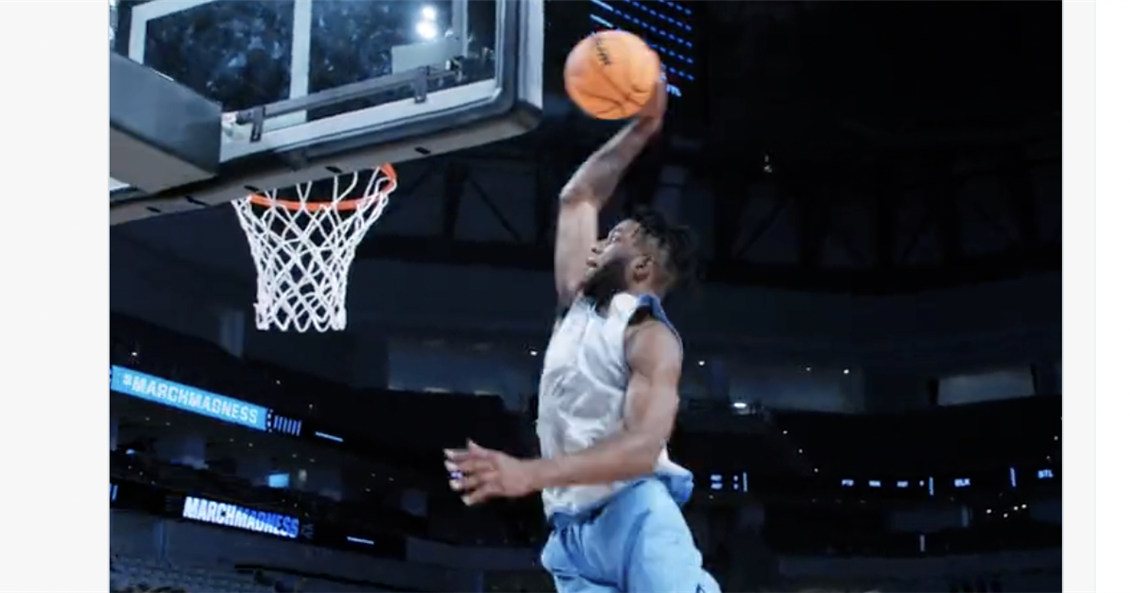 WATCH: UNC Throws Down Dunks in NCAAT Open Practice