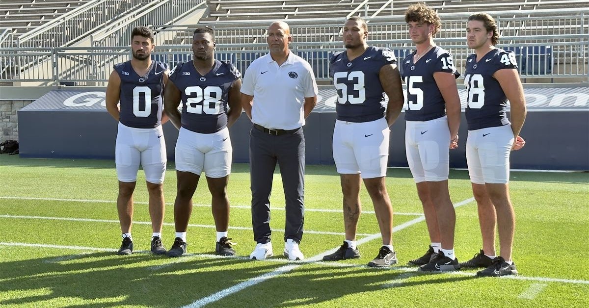 Penn State names 5 team captains for 2025 season, including a three ...