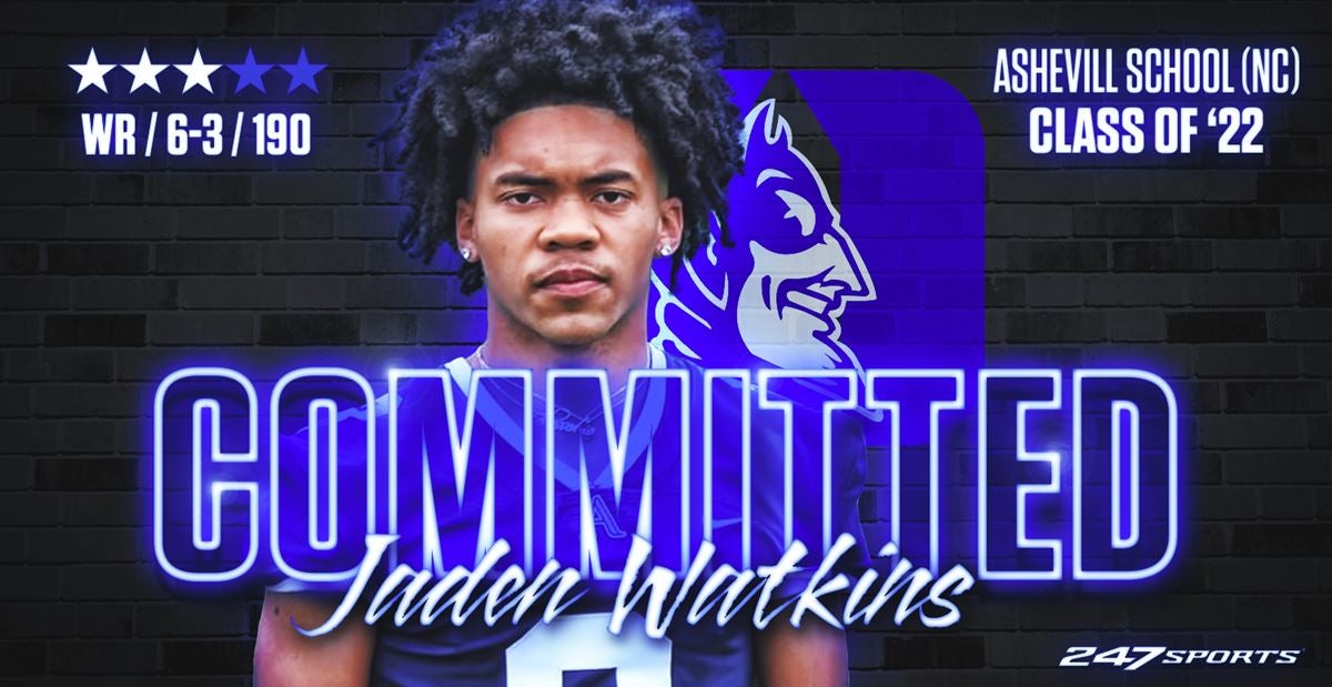 Three star WR Jaden Watkins commits to Duke