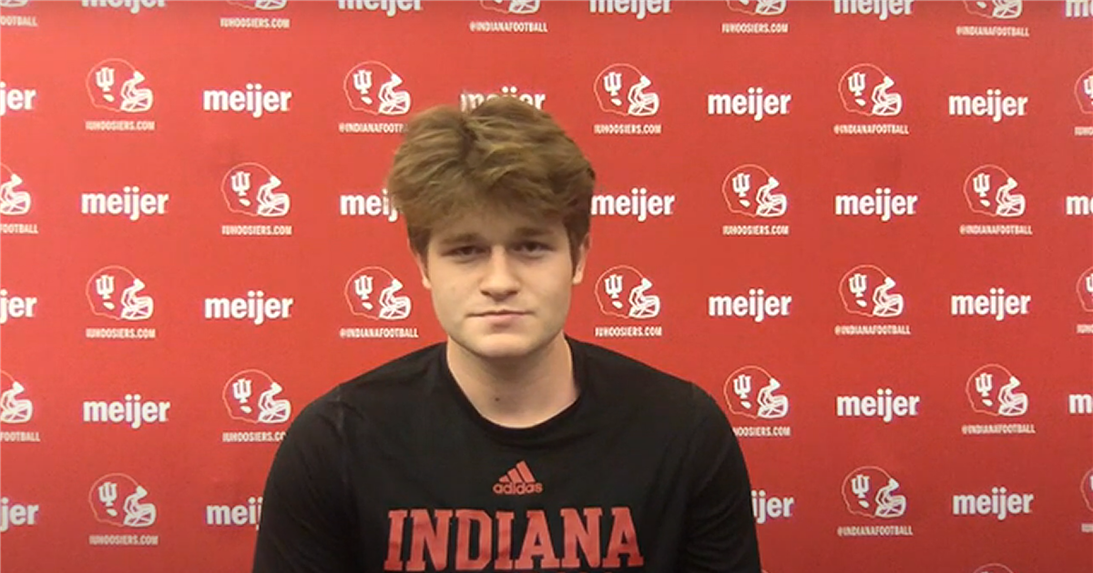 'This is pretty much home now:' James Evans quickly acclimating to IU ...