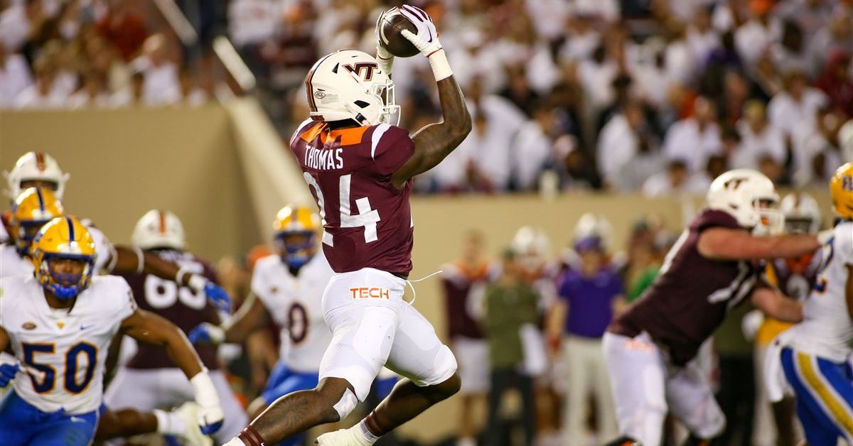 Virginia Tech RB Malachi Thomas to Enter Transfer Portal