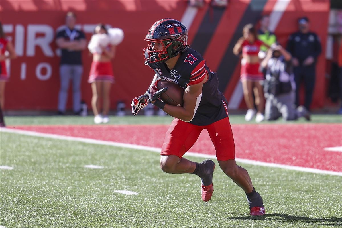 WATCH: Utah WR Devaughn Vele speak to the media prior to USC