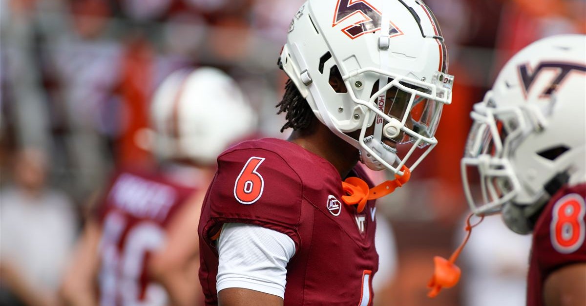 Keylen Adams Back in Action: Virginia Tech WR Sheds Blue Jersey in Fall ...