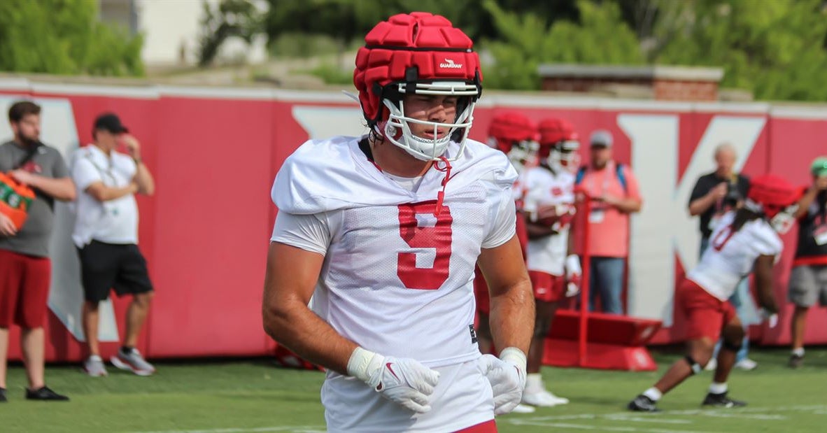 Arkansas' Luke Hasz is not your typical freshman