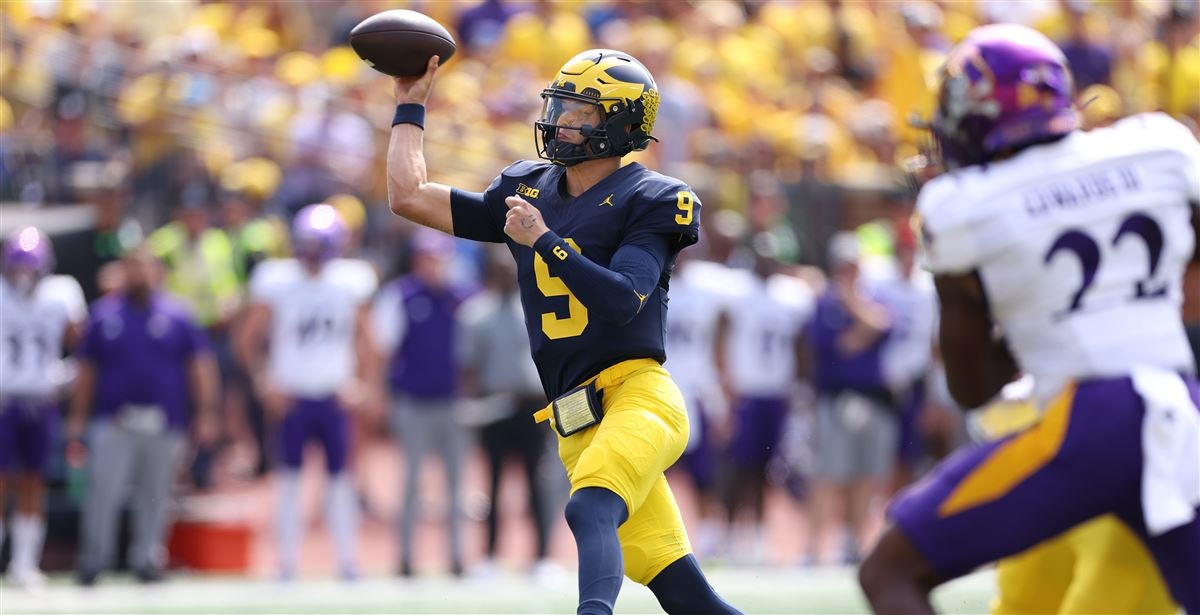 J.J. McCarthy was ‘on fire’ with record-setting performance against ECU