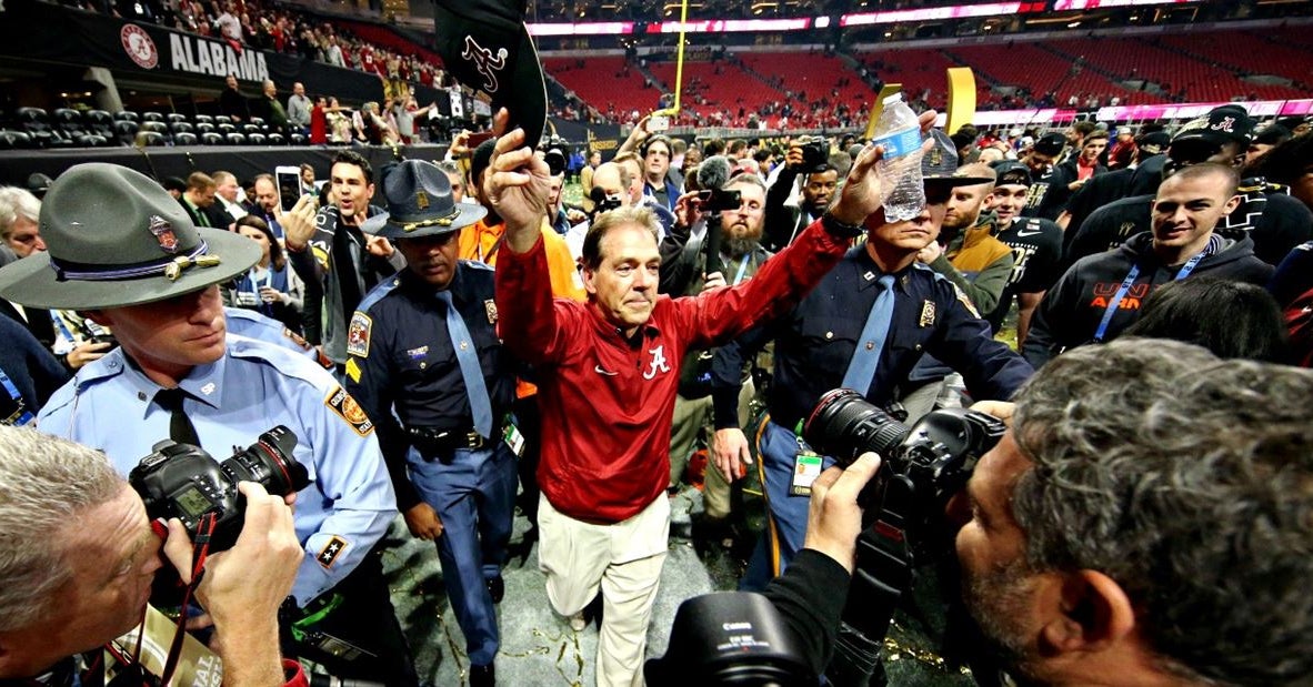 Dice-rolling Nick Saban locks up college football GOAT status