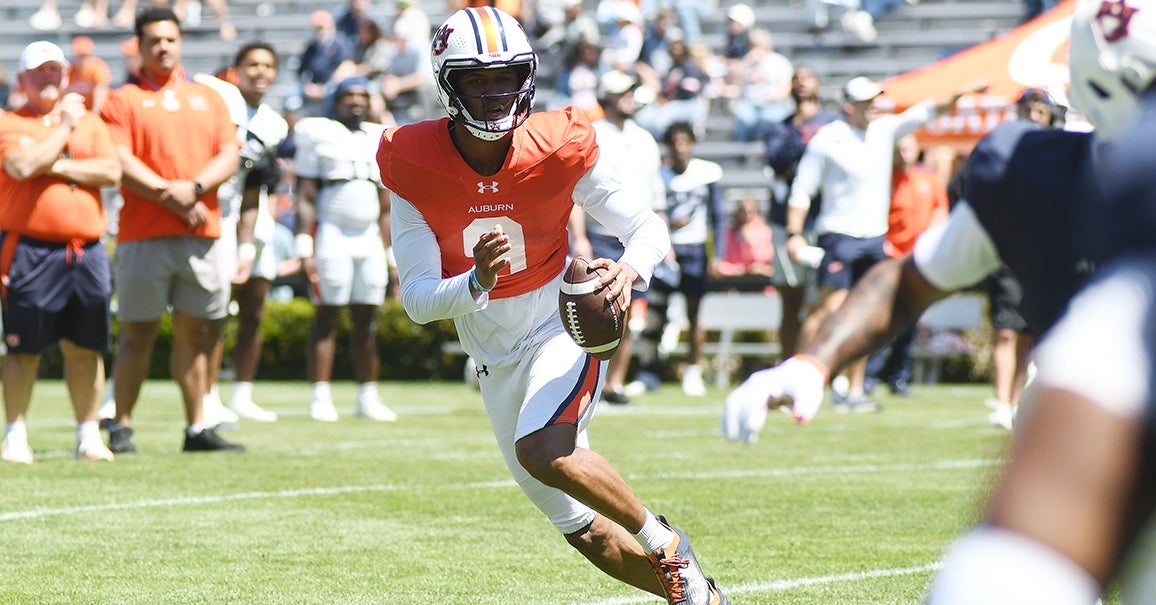 How Auburn freshman QB Deuce Knight handled bigger role at A-Day