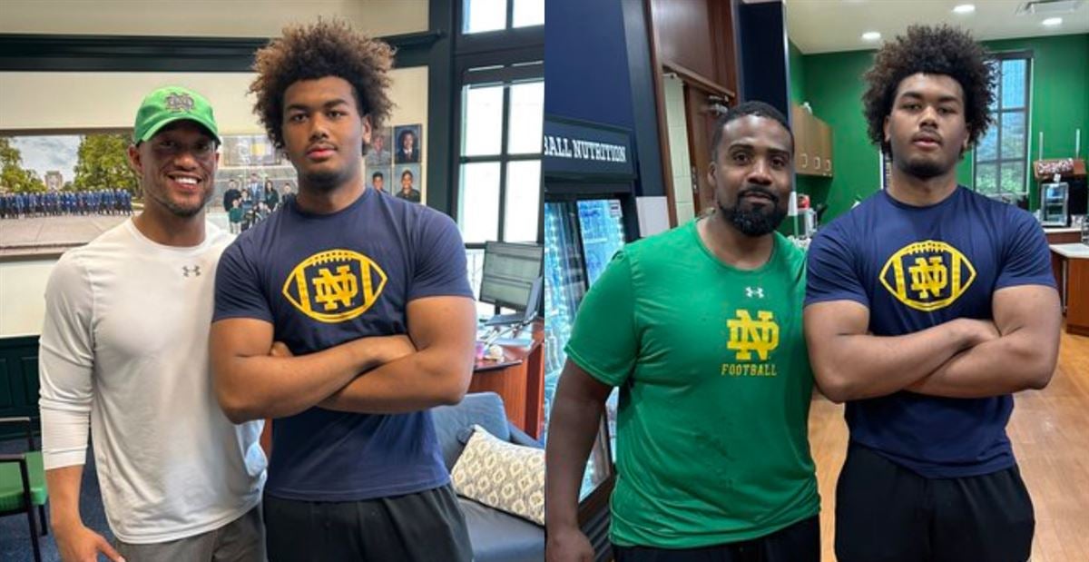 4-star Edge Chris Burgess: ‘All the Coaches Love Me, and I Love Notre Dame’