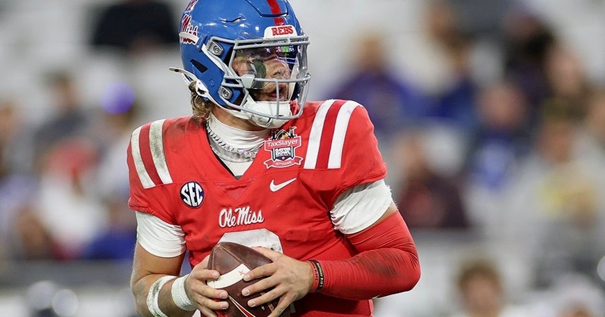 Ole Miss QB Jaxson Dart receives first round projection from NFL.com